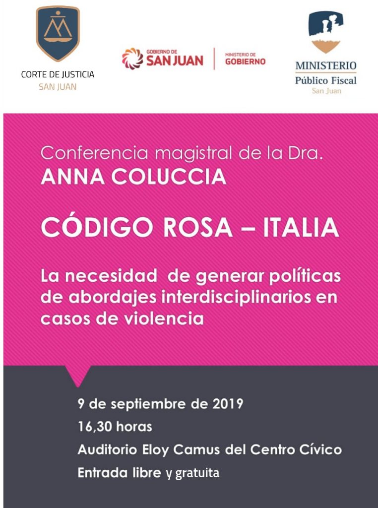 Conferencia «Código Rosa» | Poder Judicial de San Juan