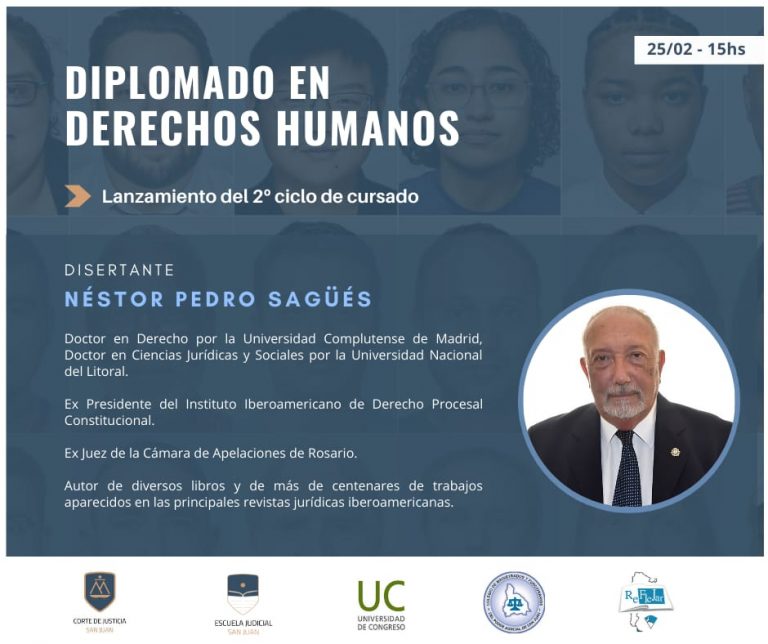Diplomado en Derechos Humanos: 2° ciclo de cursado | Poder Judicial de San Juan